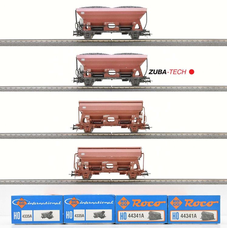 Roco 4x Selbstentladewagen der DB H0 GS mit OVP | Kaufen auf Ricardo