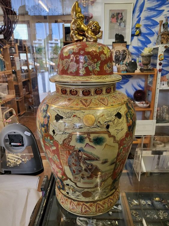 CHINESISCHE DECKEL- VASE (Gebraucht) in Wohlen AG für CHF 100 – nur Abholung auf Ricardo kaufen