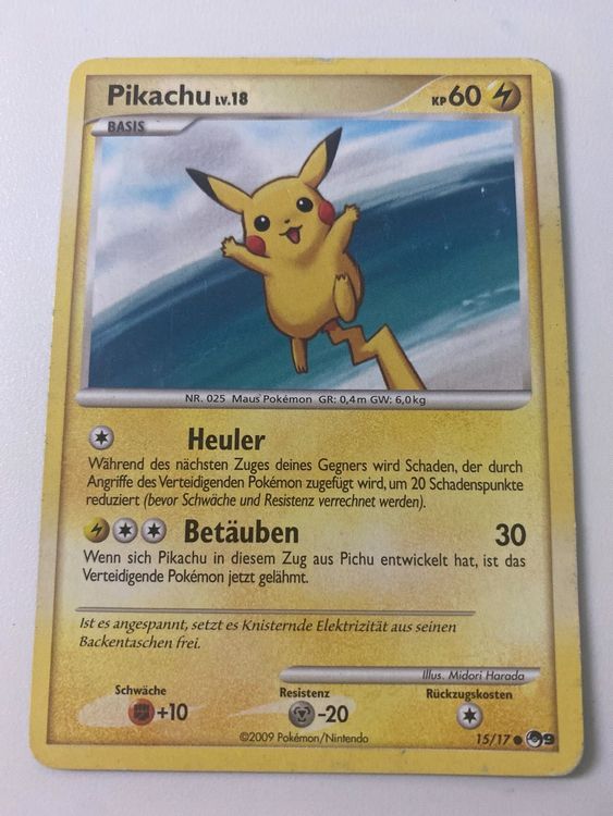 Pokemonkarte Pikachu POP | Kaufen auf Ricardo