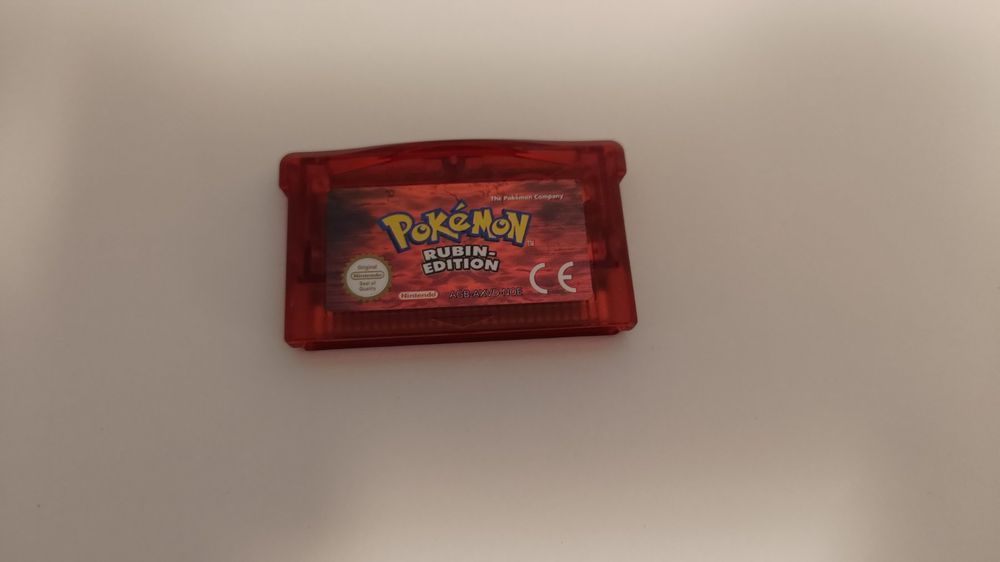 Nintendo Game Boy Advance Pokémon Rubin Edition (Gebraucht) in ...