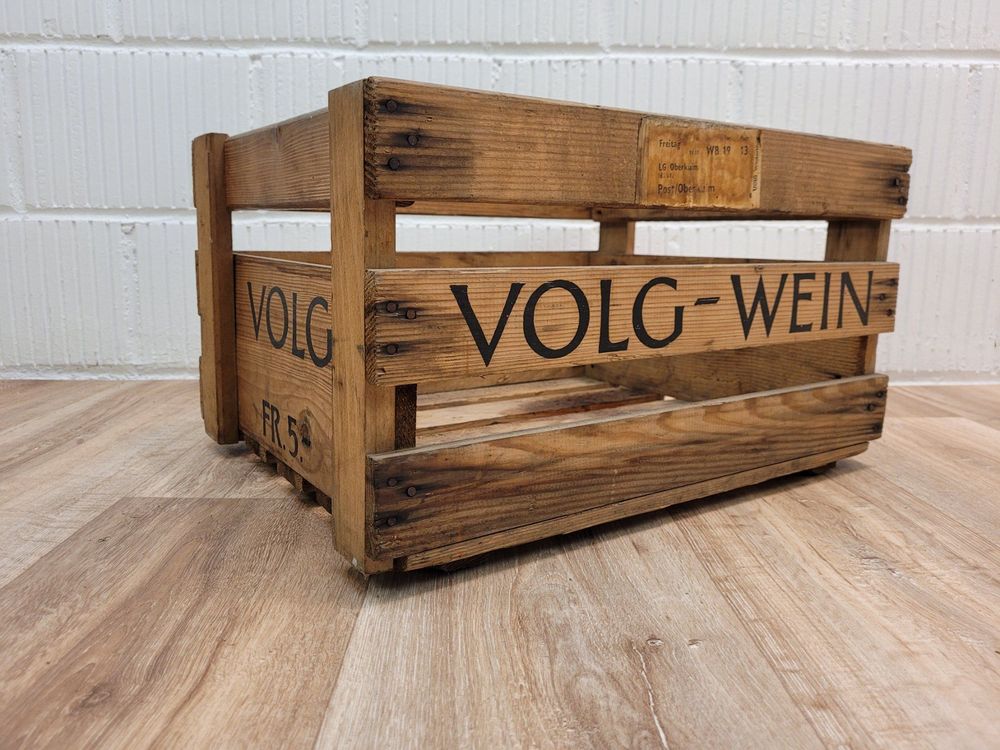 Volg-Wein Holz Getränke Harasse 60er (Gebraucht) in Nottwil für CHF 40 ...