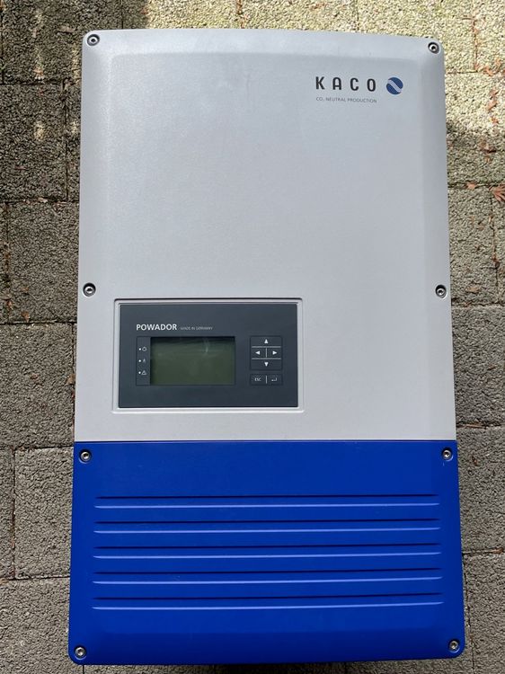 PV Solar-Wechselrichter 10 kW (Kaco Powador 12.0 TL3) (Gebraucht) in ...