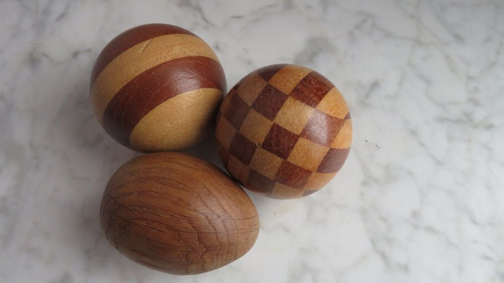 Stopfkugeln und Stopfei Total 3 Stück alle aus Holz | Kaufen auf Ricardo