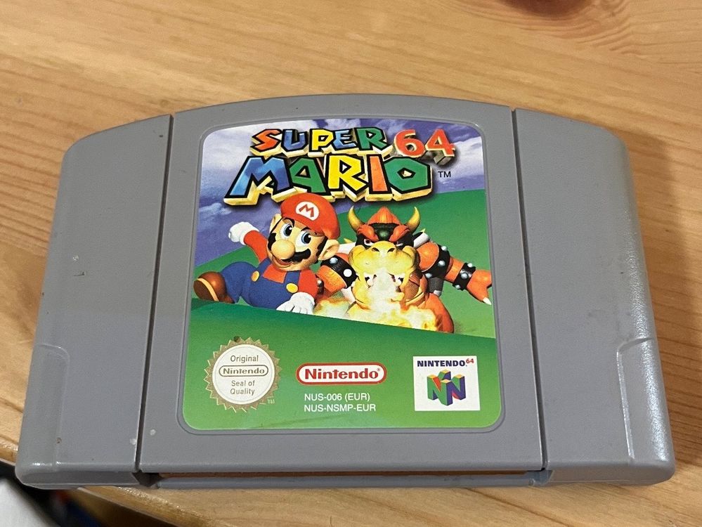 Super Mario 64 Nintendo 64 (Gebraucht) in Rieden AG für CHF 16 – mit ...