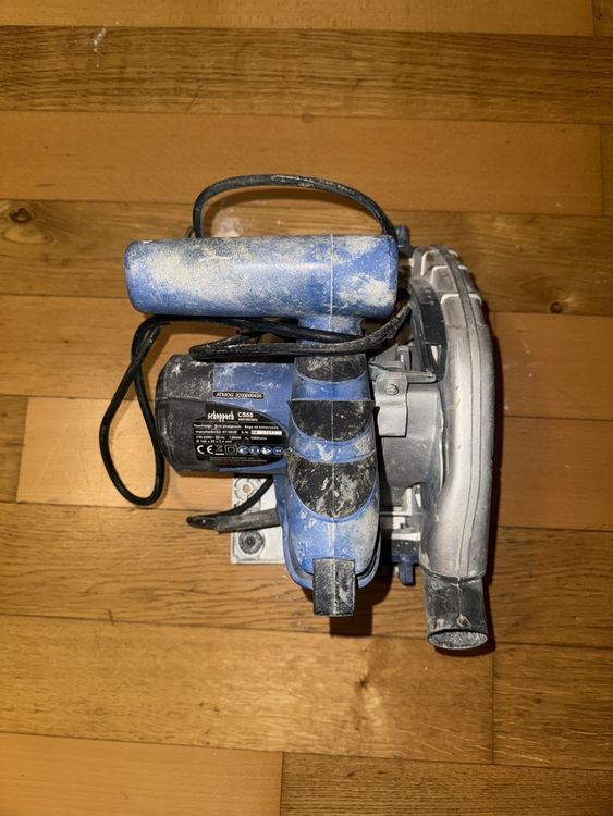 Scheppach Tauchsäge CS55 1200W Handkreissäge Säge (Gebraucht) in ...
