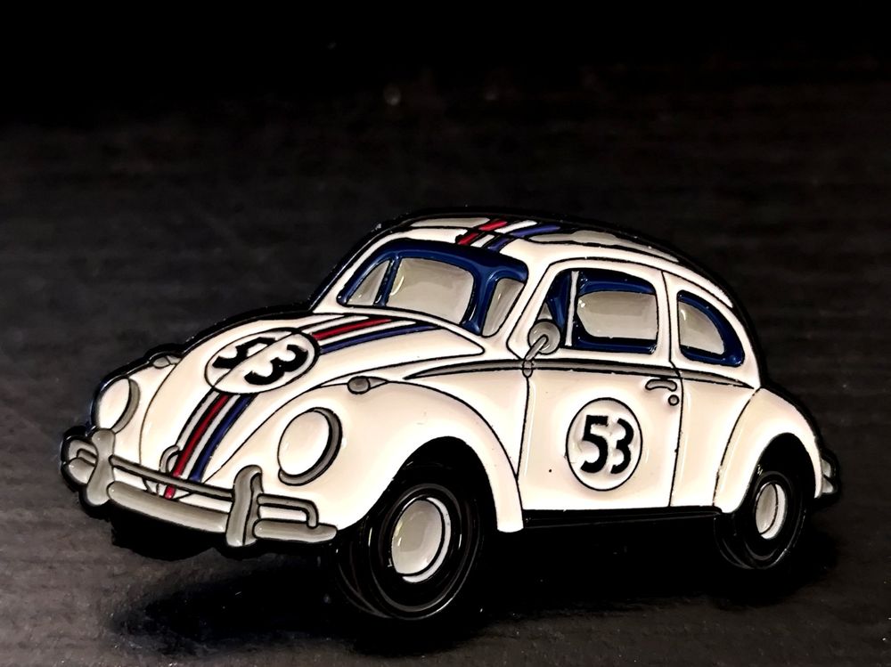 Volkswagen Pin "Herbie 53" - Anstecker ca. 3cm (Neu (gemäss ...