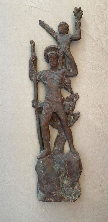 Ancienne sculpture en bronze. (Gebraucht) in le landeron für CHF 92 – mit Lieferung auf Ricardo ...