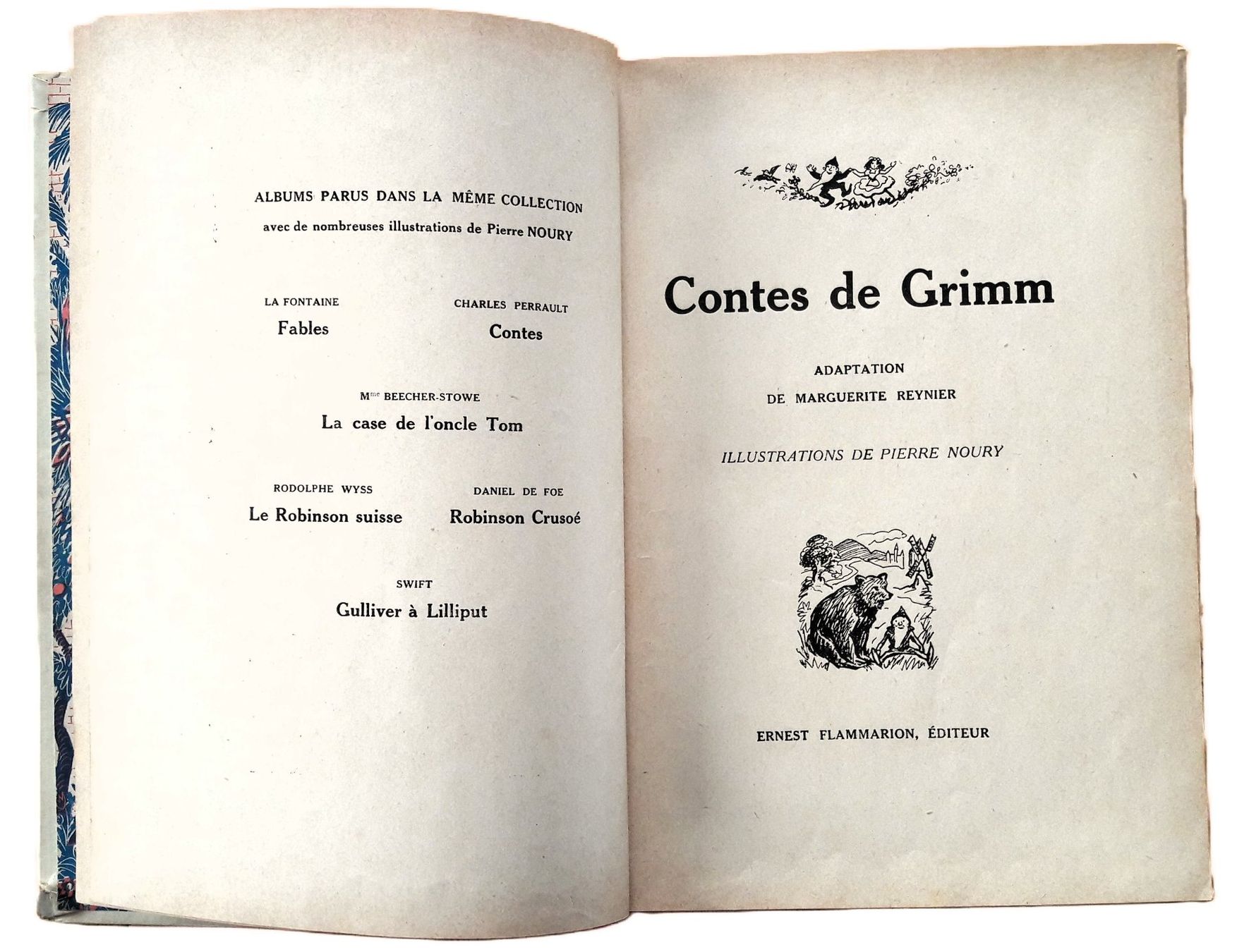 Contes de Grimm Reynier Noury Flammarion vers 1941 (D'occasion) à ...