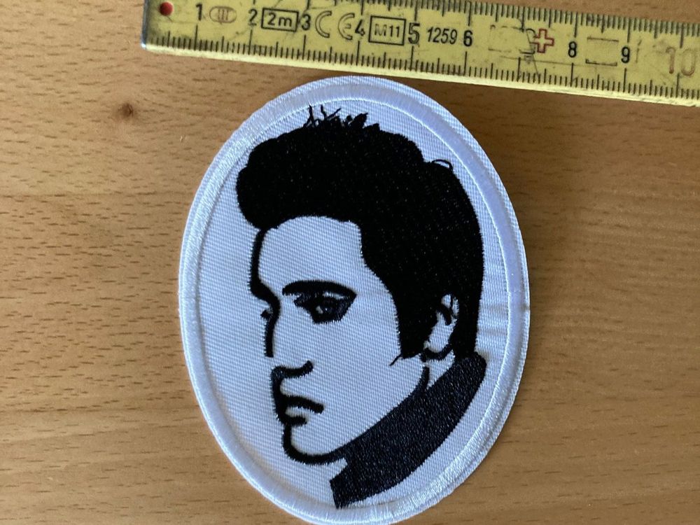 Elvis Presley Patch Sticker Aufnäher Metal Rock Band (Neu (gemäss ...