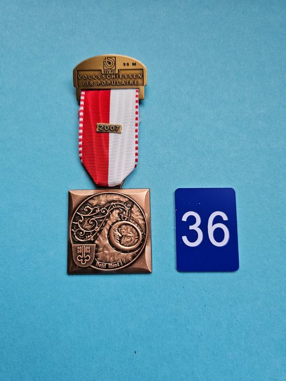 VOLKS SCHIESSEN KRANZABZEICHEN MEDAILLEN MÜNZEN (Gebraucht) in Ermatingen für CHF 2 – mit ...