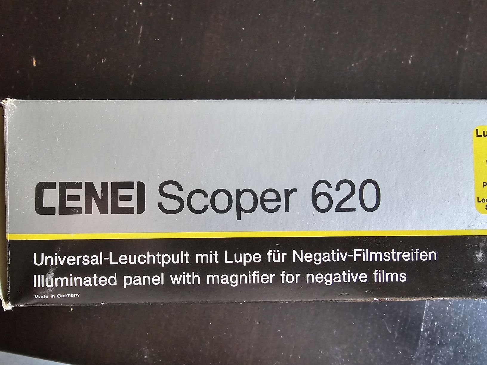 Cenei Scoper 620 Leuchtpult mit Lupe - Top Zustand! (Gebraucht) in ...