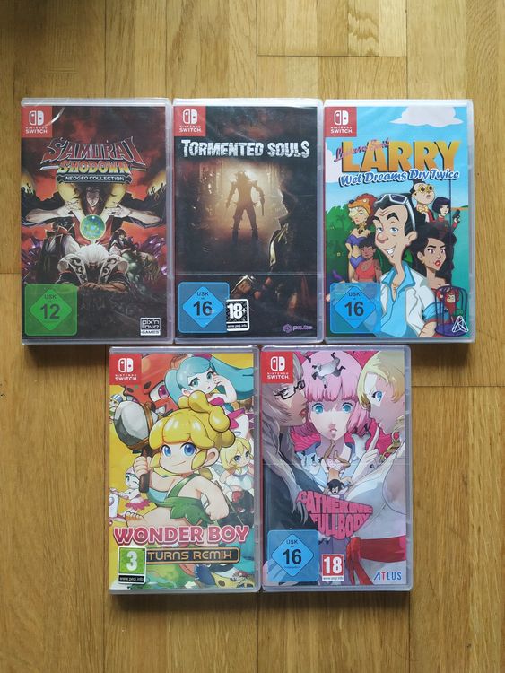 5 Nintendo Switch Spiele - Fabrikneu !!! - Ab 1.- Fr. (Neu und originalverpackt) in ...