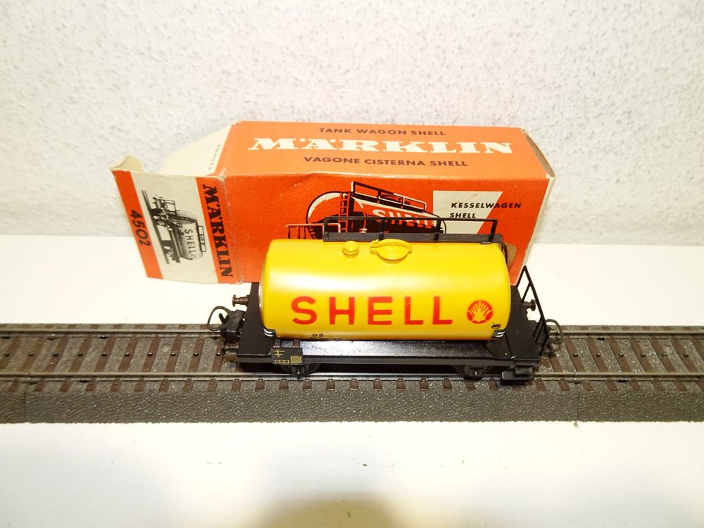 Märklin Güterwagen Kesselwagen Shell DB 304 HO 4502 | Kaufen auf Ricardo