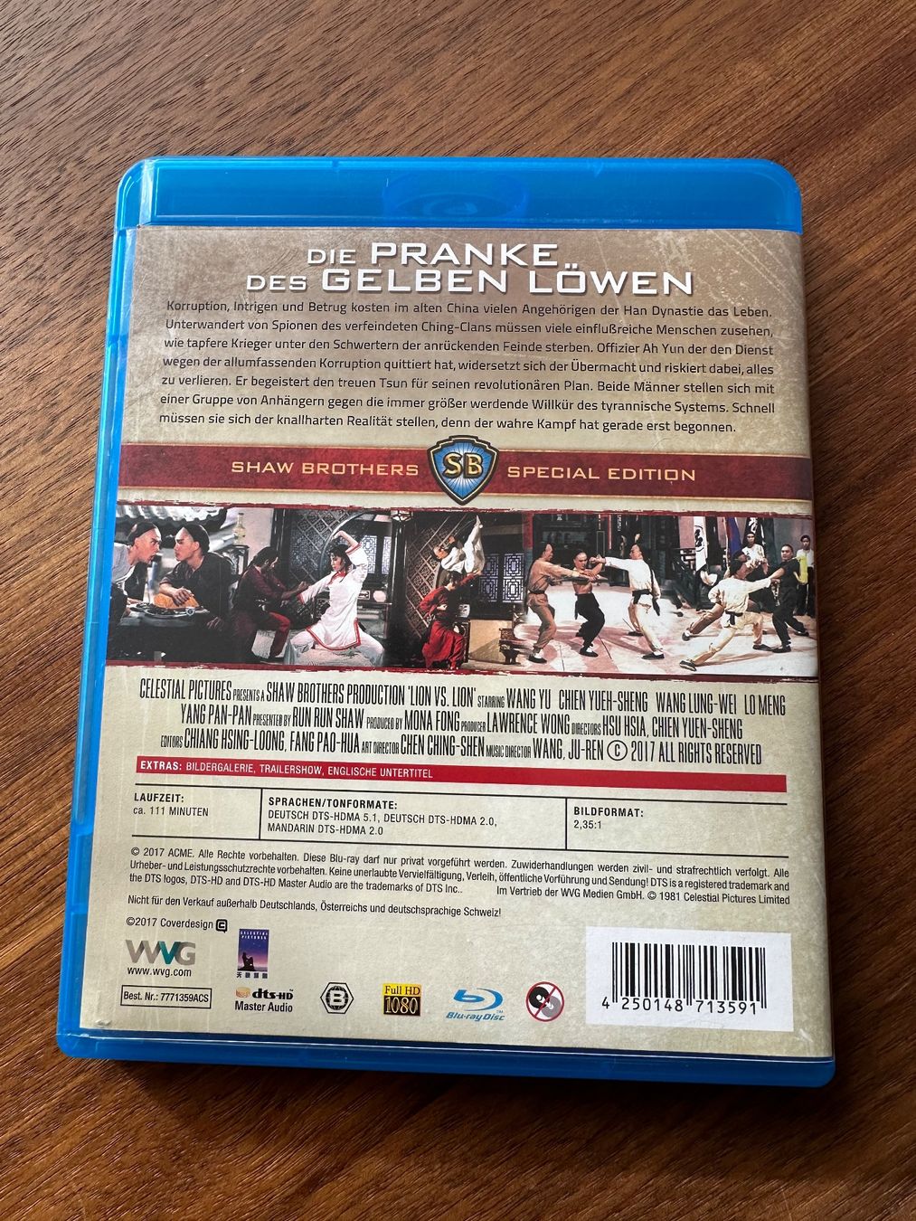 Die Pranke des gelben Löwen (Blu-ray) (Gebraucht) in Langenthal für CHF ...