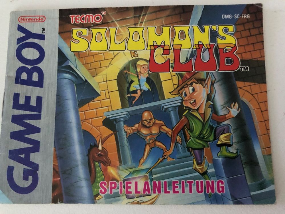 Solomon’s Club Gameboy | Kaufen auf Ricardo