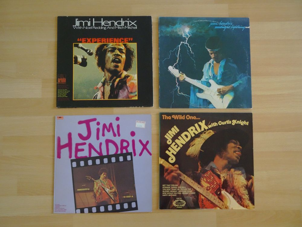 Jimi Hendrix 4 LP Vinyl | Kaufen auf Ricardo