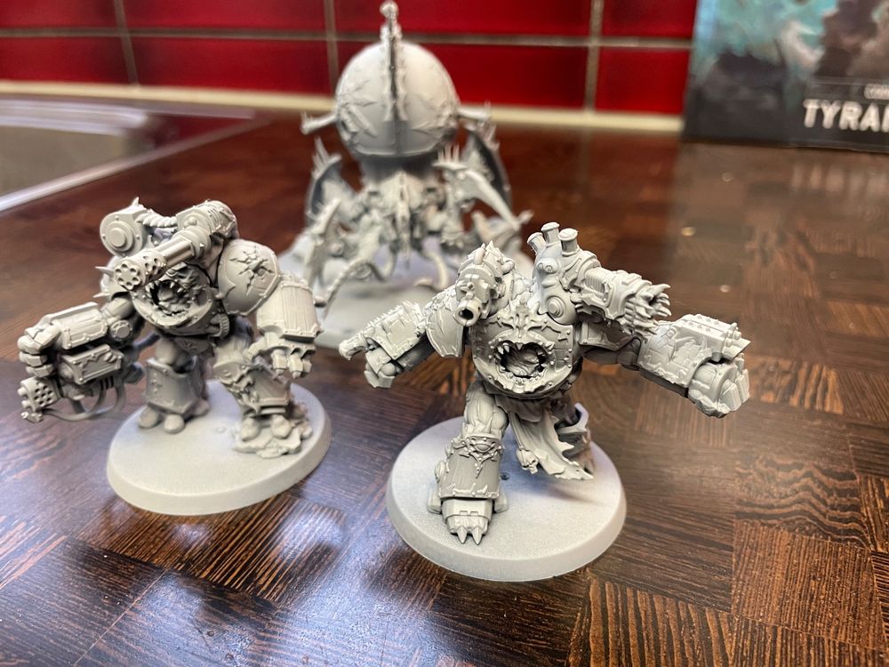 CHAOS SPACE MARINES -VENOMCRAWLER & 2 OBLITERATORS | Kaufen auf Ricardo