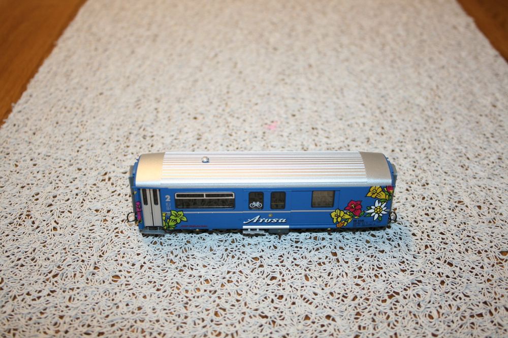 Bemo 3248 141 RhB BD 2481 Arosa express blau (Gebraucht) in Bavois für ...