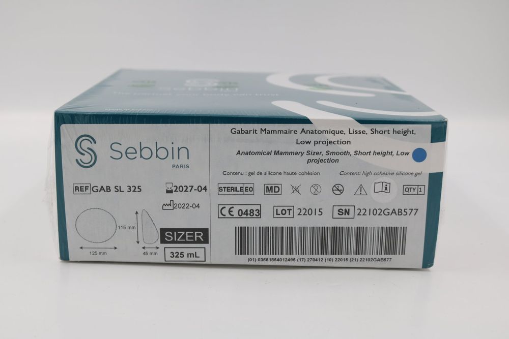 SEBBIN Brustimplantat Sizer GAB SL 325 (18422) (Neu und ...