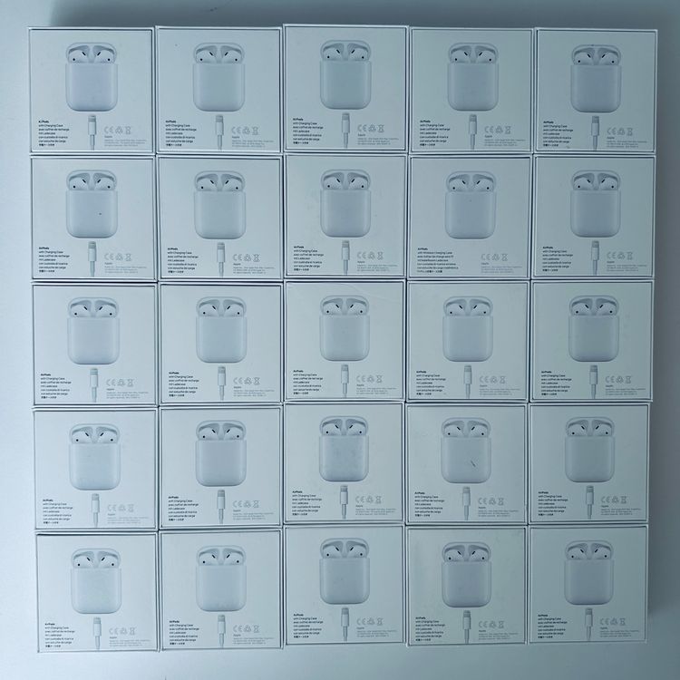 10x Original Apple AirPods 1&2 Gen. Leere Box Verpackungen (Gebraucht ...