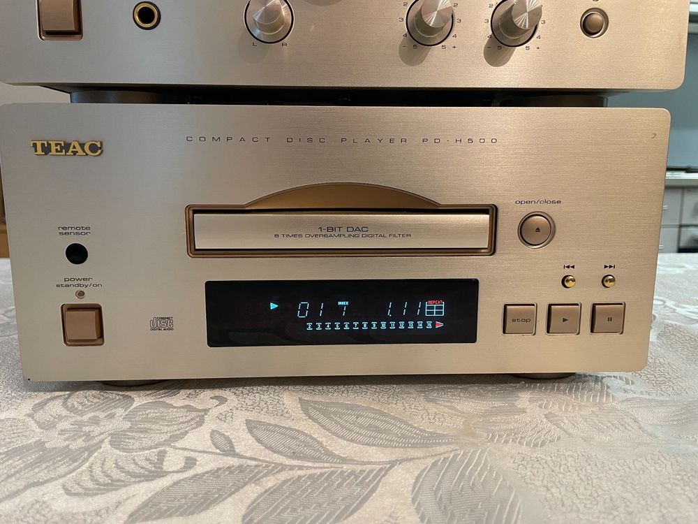 TEAC Stereoanlage H-500 , CD, Tuner, Amp. mit Fernbedienung | Kaufen ...