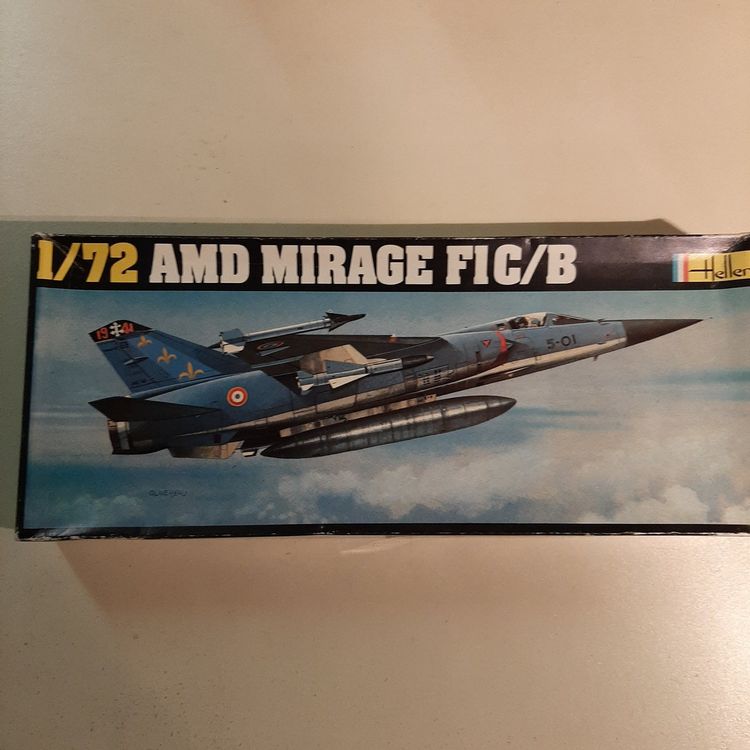 2544 Dassault AMD Mirage F1C/B Heller 258 (Gebraucht) in Bonstetten für ...