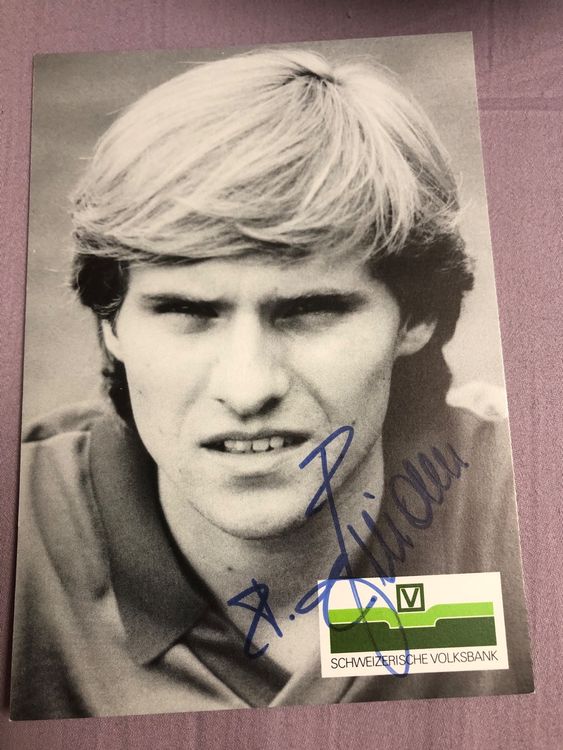 Ruedi Zbinden Autogrammkarte FC Basel (Gebraucht) in Meierskappel für ...