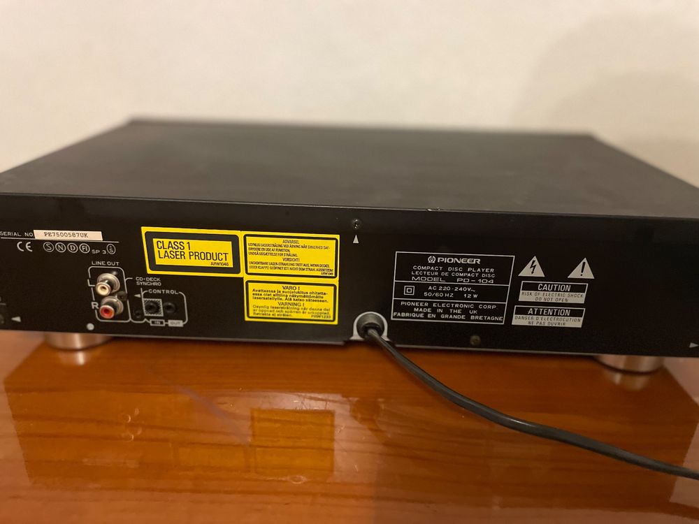 Pioneer PD-104 CD Player | Kaufen auf Ricardo