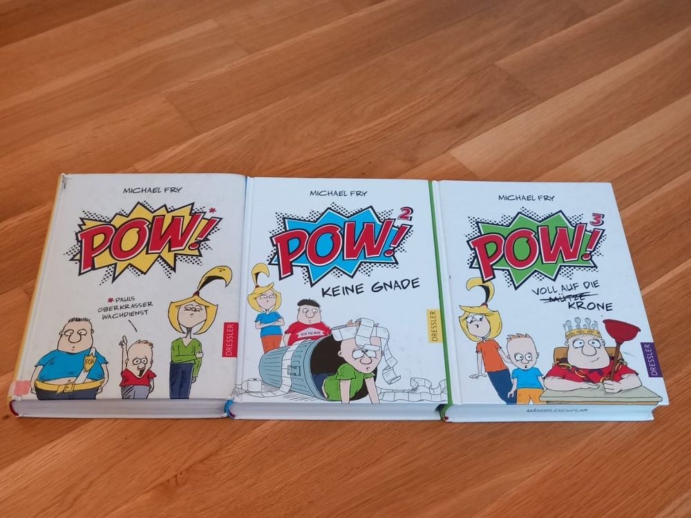 Buchreihe: POW! Band 1 , 2, 3 von Michael Fry (Gebraucht) in Pfungen ...