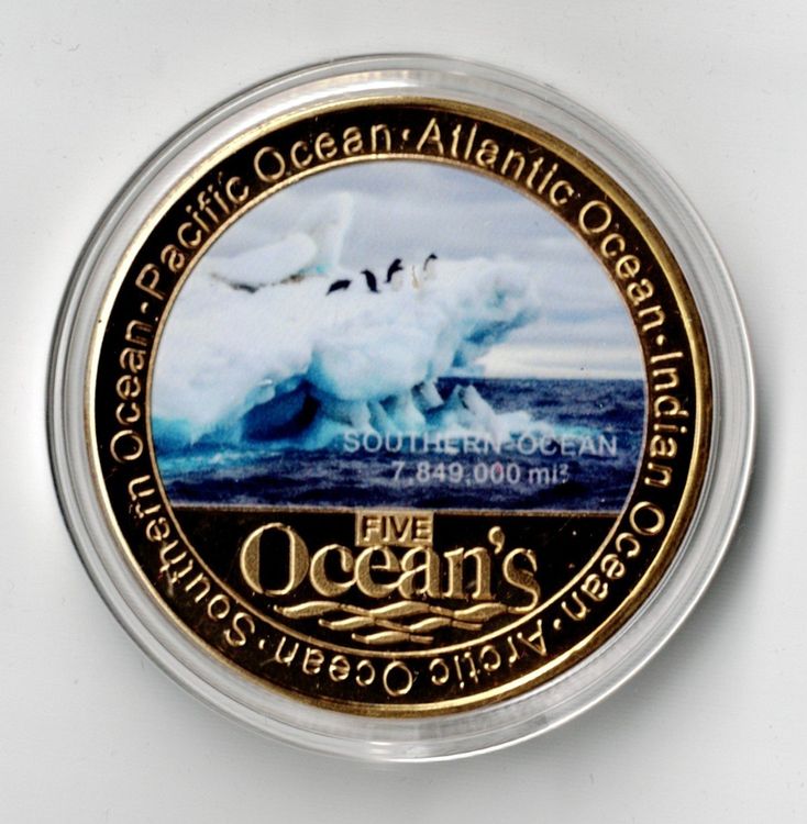 Southern Ocean_Five Oceans_Gedenkmedaille (Neu (gemäss Beschreibung ...