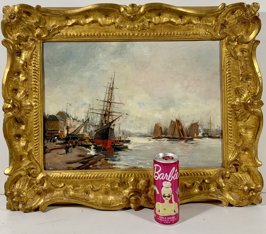 Charles Malfroy (1862-1918) Küsten Szene Gemälde | Acheter sur Ricardo