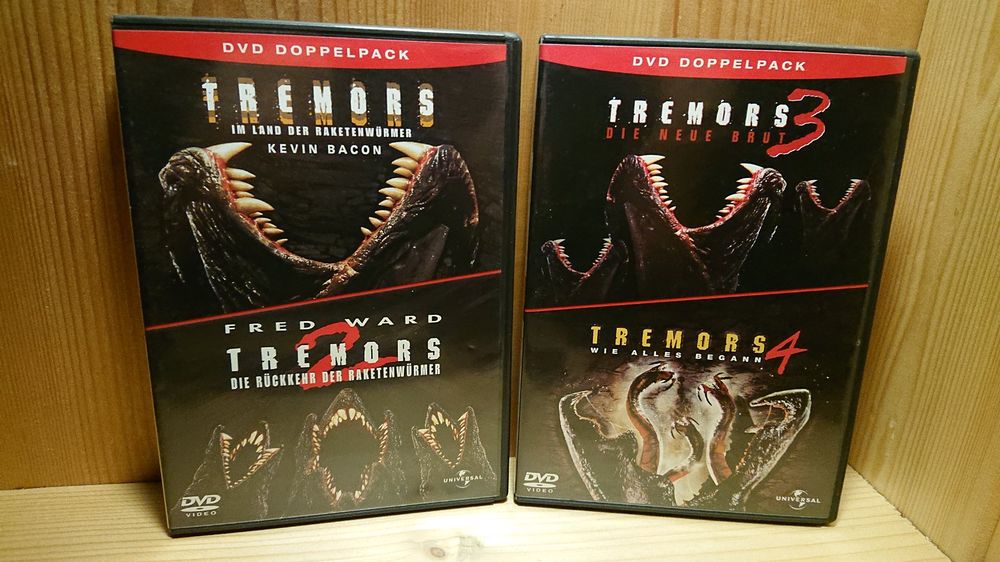 TREMORS 1 bis 4 auf DVD | Kaufen auf Ricardo