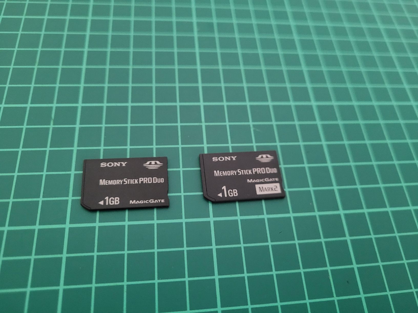 Sony Memory Stick Pro Duo 1GB - Two Units Included! (Gebraucht) in ...
