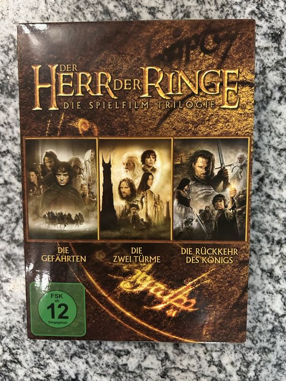 Herr der Ringe Trilogie DVD Box Set (Gebraucht) in Grellingen für CHF 1 – mit Lieferung auf ...