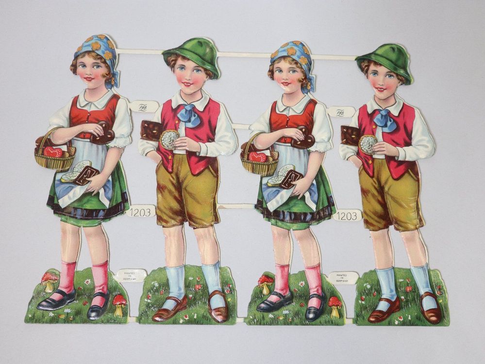 Oblaten Hänsel & Gretel Glanzbilder gr | Kaufen auf Ricardo