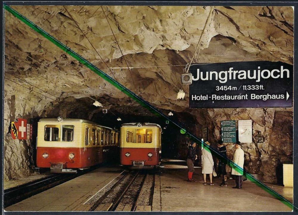 Jungfraubahn. Jungfraujoch. Bahnhof. (Gebraucht) in Horw für CHF 2 – mit Lieferung auf Ricardo ...