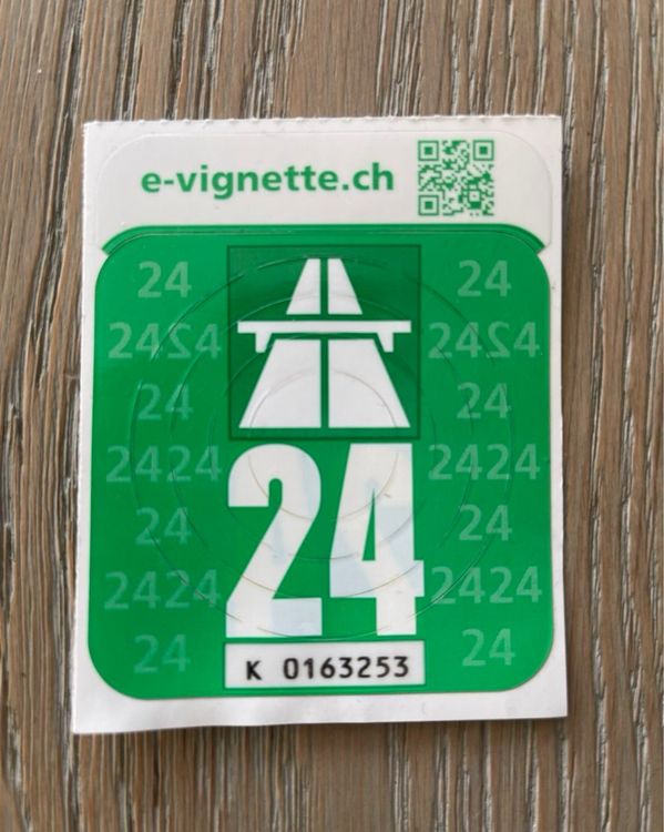 Autobahnvignette 2024 Schweiz (Neu und originalverpackt) in Frauenfeld für CHF 37 – mit ...