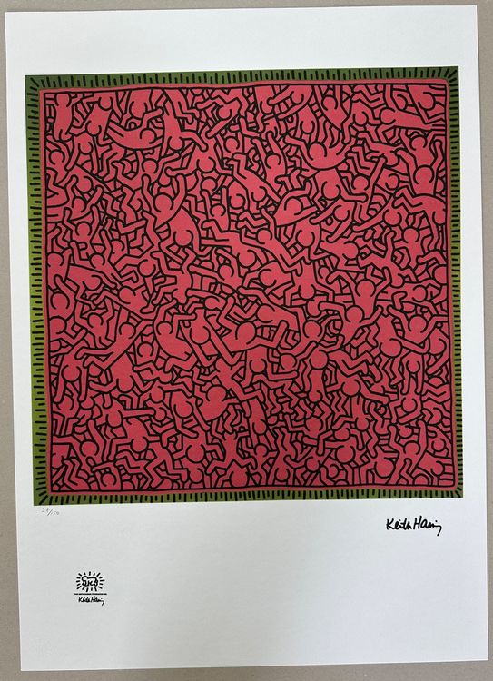 Keith Haring: Untitled POP ART 57/150 (Neu (gemäss Beschreibung)) in Meilen für CHF 55 – mit ...