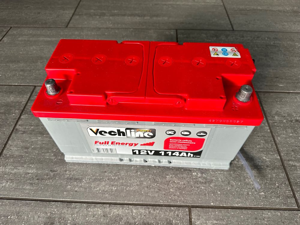 Batterie Vechline Power 12V 114 Ah | Kaufen auf Ricardo