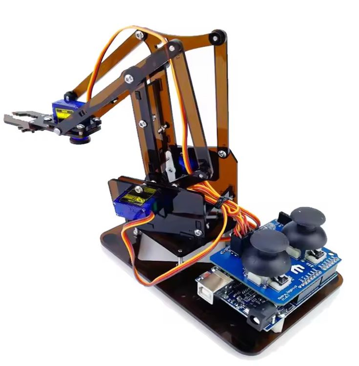 Roboterarm Arduino vorprogrammiert DIY Set SG90 MG90S 4 Dof (Neu und originalverpackt) in ...