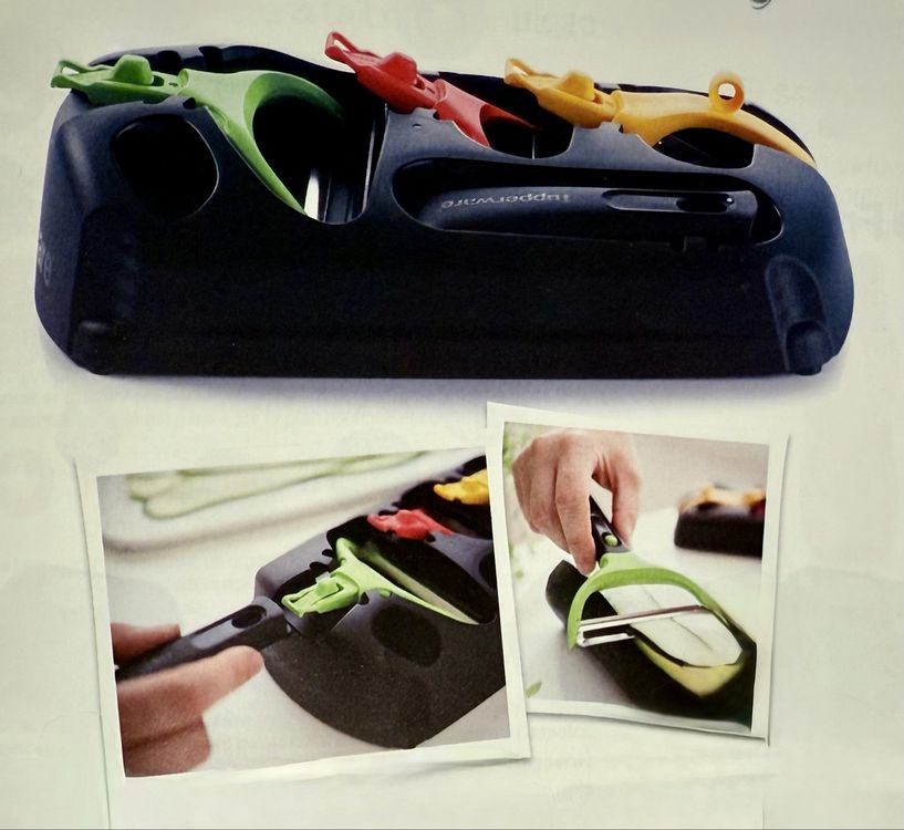 Tupperware Click Series Gemüsehobel, neu & komplett (Neu und ...