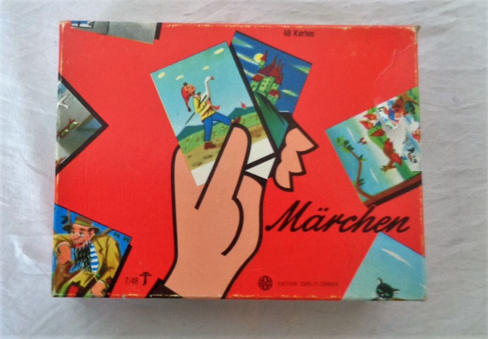 Carlit Märchen Quartett zirka 50er Jahre mit 48 Karten (Gebraucht) in ...