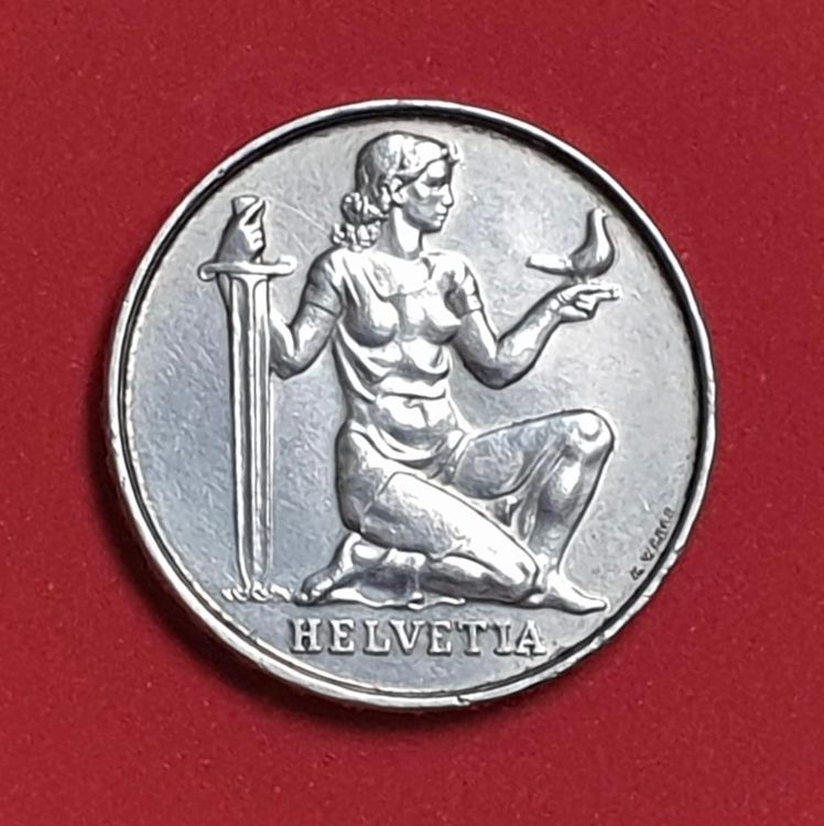 5 Franken Gedenkmünze 1936 Wehranleihe „Silber“ | Kaufen auf Ricardo