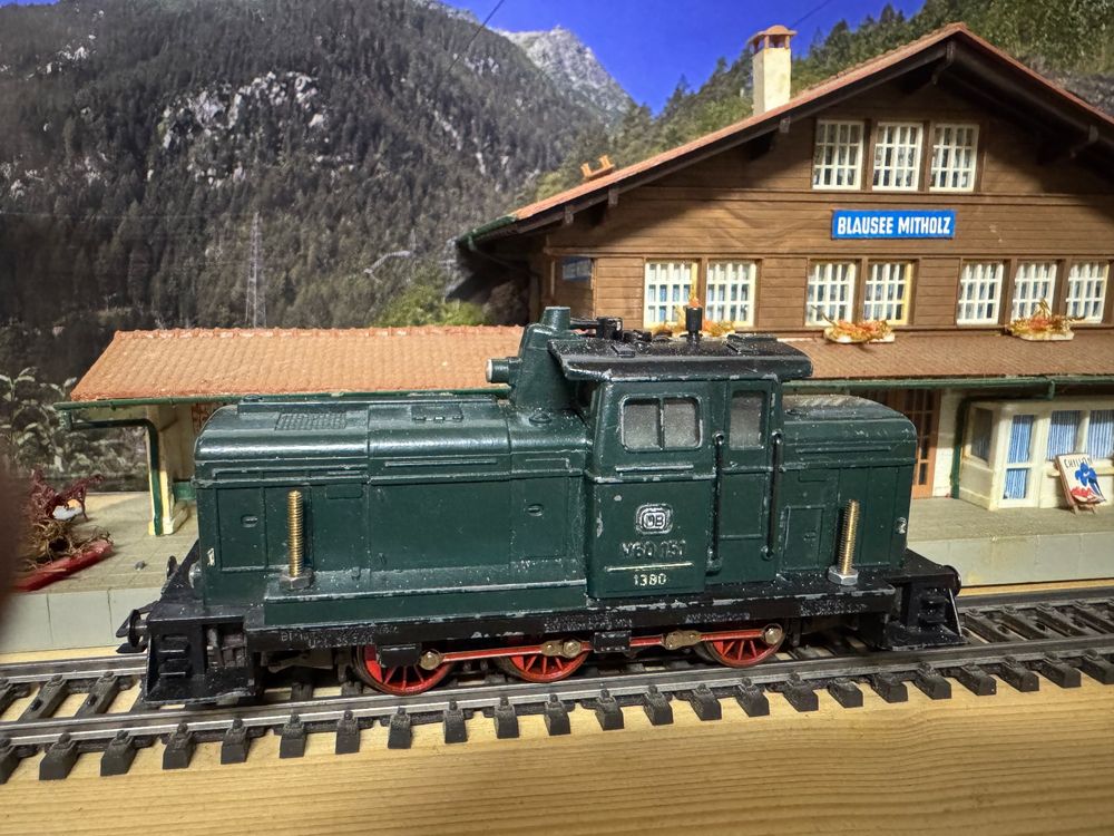 Märklin/Fleischmann H0 - Diesellok BR V60 151 - Eigenbau (Gebraucht) in ...
