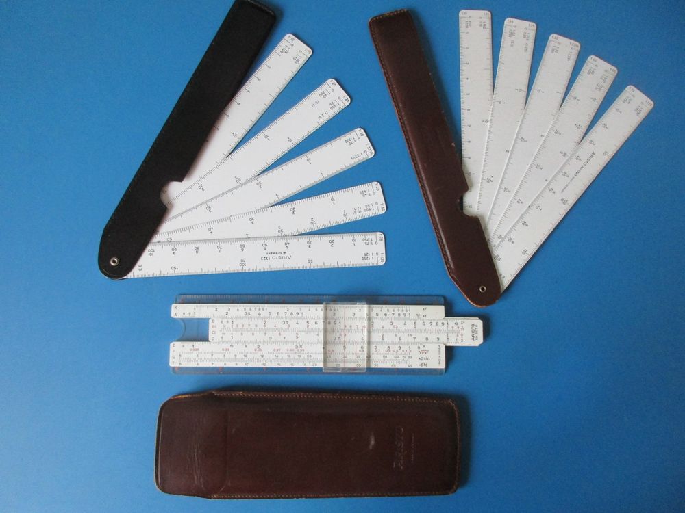 Rechenschieber "Aristo" + 2x Mass-Stab-Set (Gebraucht) in Mels für CHF ...