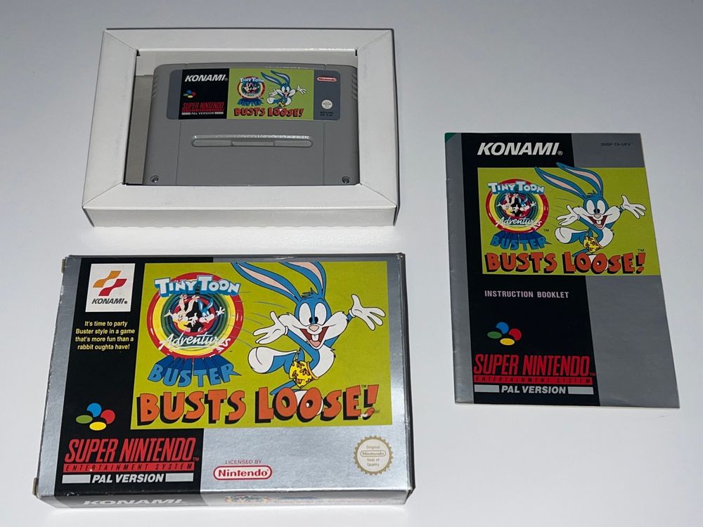SNES Spiel - Tiny Toon Adventures: Buster Busts Loose! (OVP) | Kaufen ...