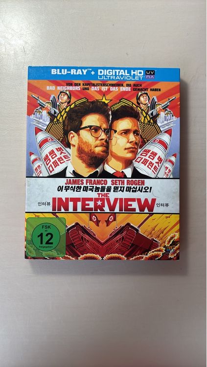 Blu-Ray The Interview mit James Franco & Seth Rogen (Gebraucht) in ...