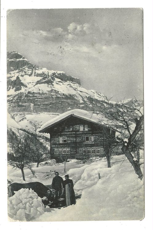 Linthal - Im Stolden (GL) Winter im Glarnerland Chalet 1910 (Gebraucht ...