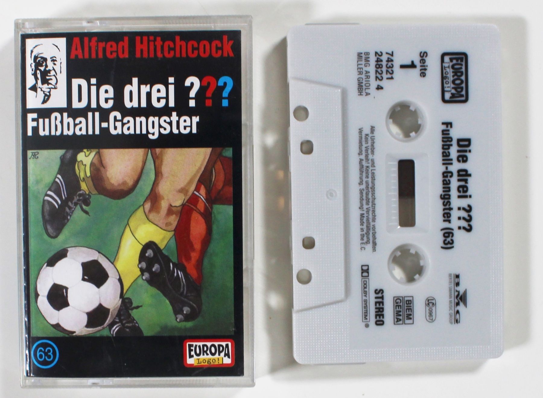 MC Die Drei Fragezeichen 63 - Fussball-Gangster (Gebraucht) in ...