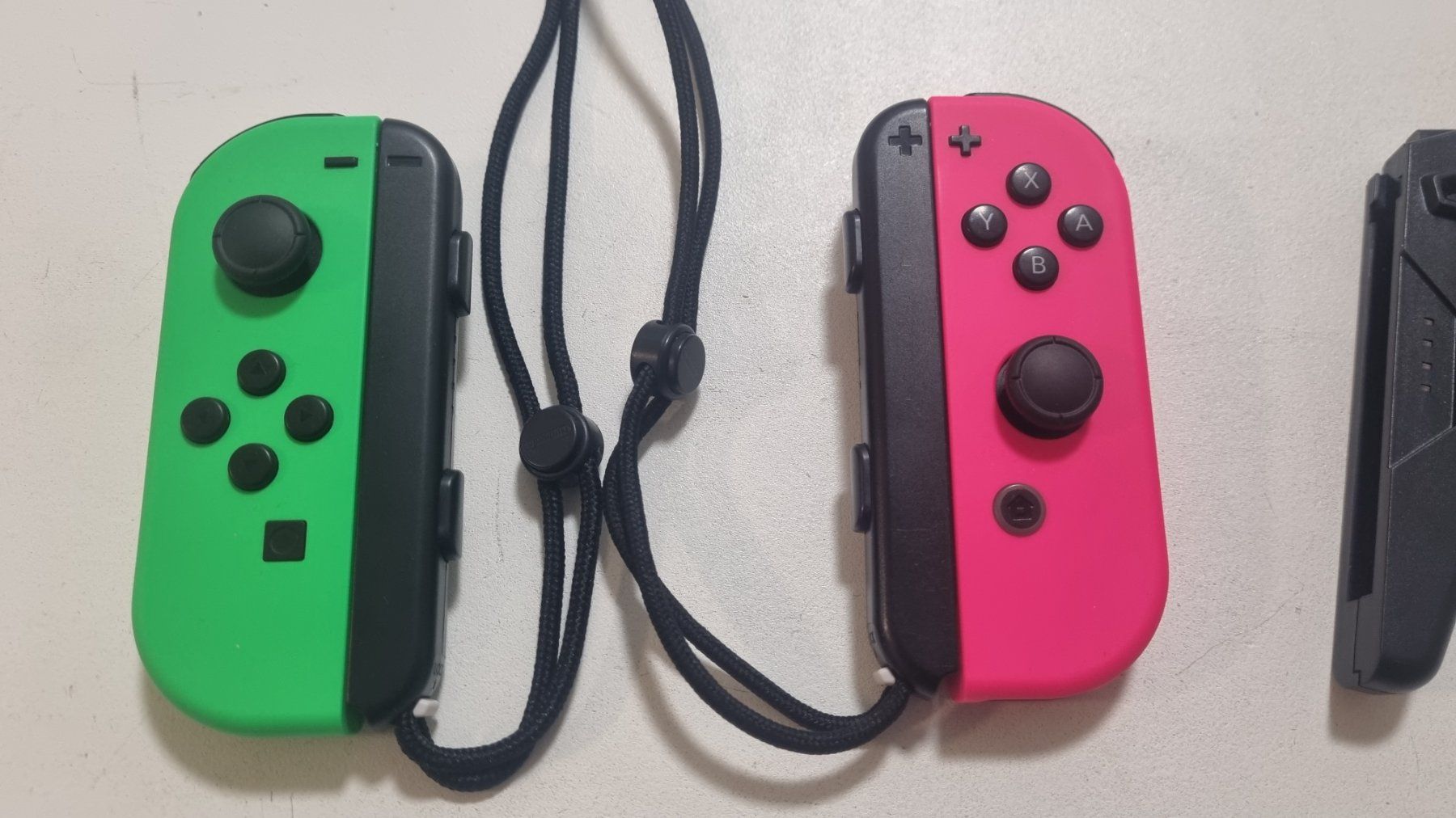 Nintendo Switch Joy Con Controllers Splatoon 2 + USB Duogrip (Gebraucht ...